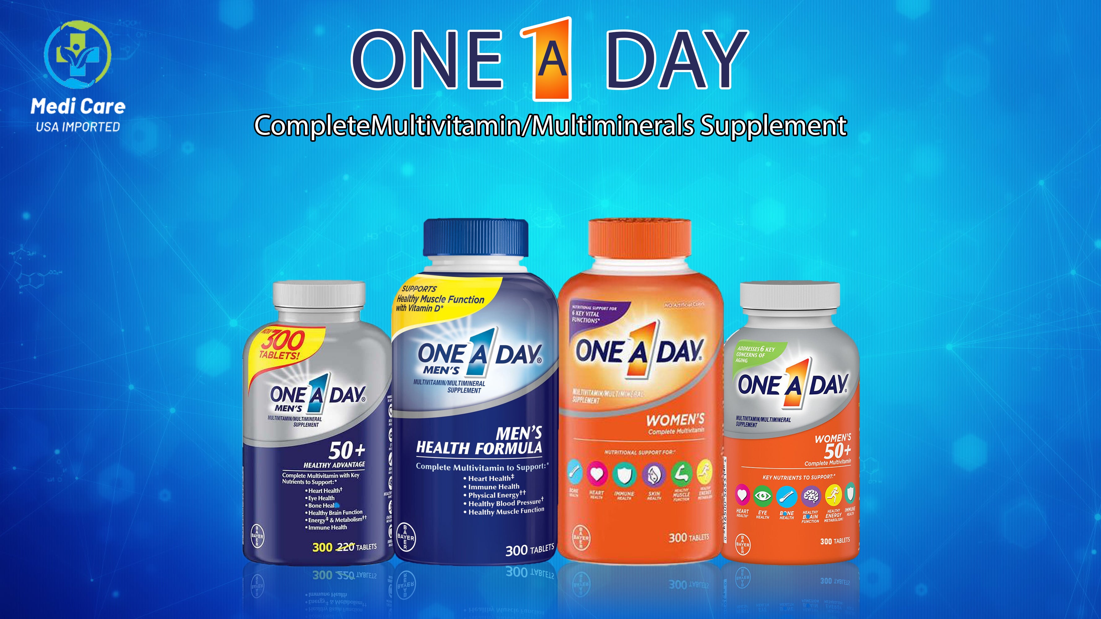 Prioritize Your Health with One A Day Multivitamin Tablets | Available ...