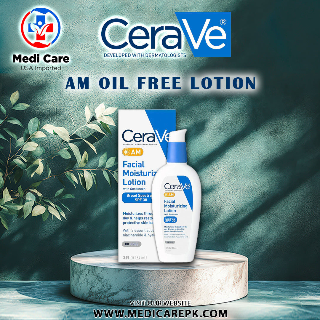 Cerave Am Oil Free Lotion 89ml – MediCarePk