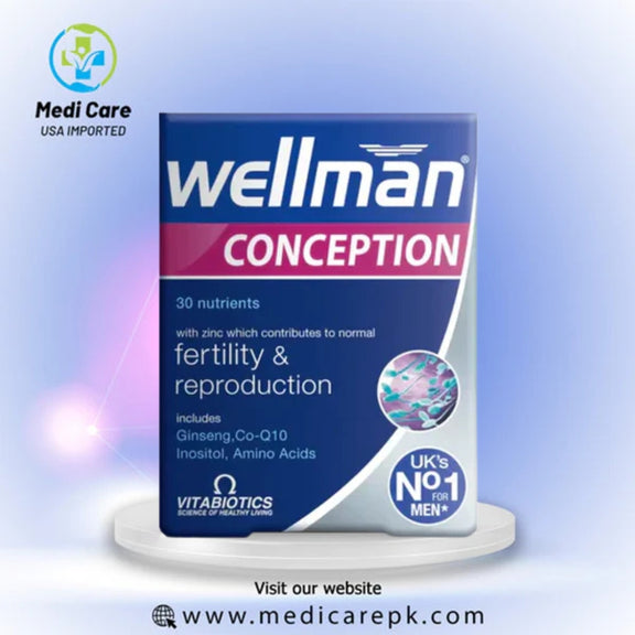 Wellman Conception in Pakistan – 30 Tablets for Male Fertility – MediCarePk